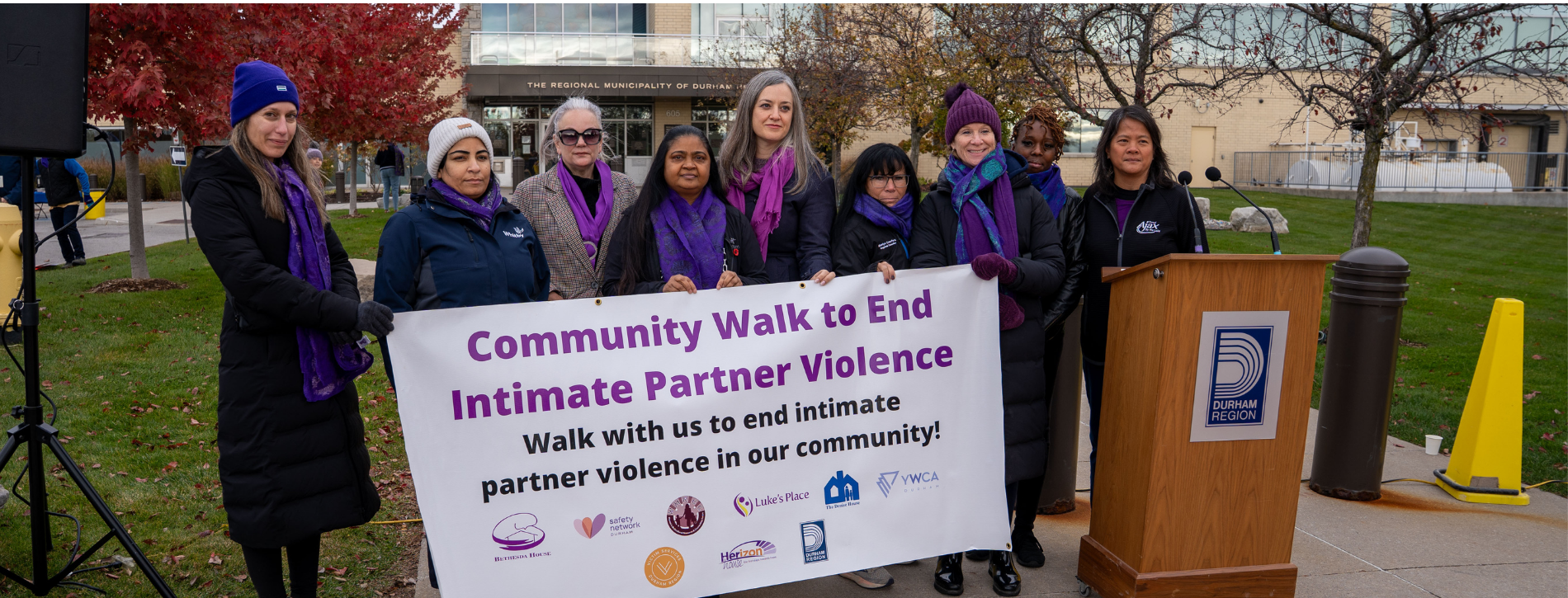 Walking together to end intimate partner violence - Region of Durham